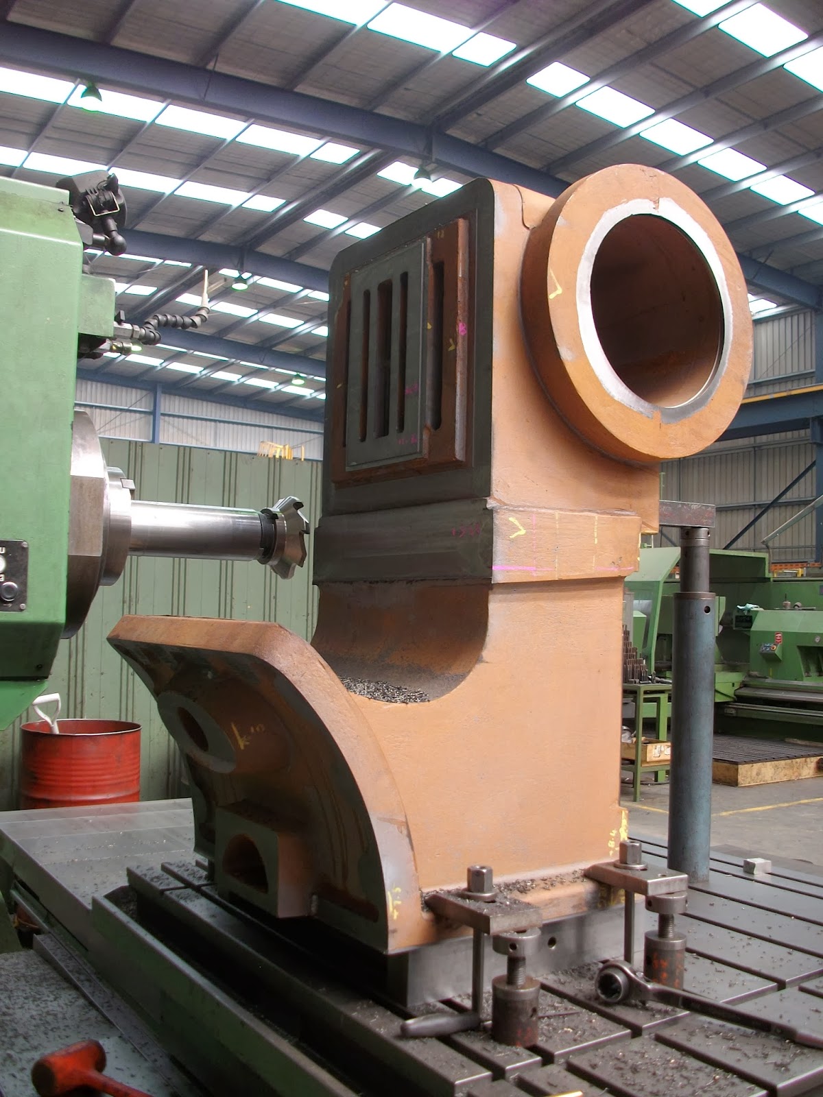 Machining Na Cylinders - Puffing Billy Railway
