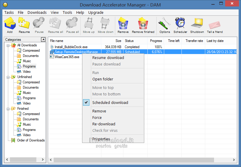 Accelerator Free: Download Accelerator Manager 4.5.47 - Programs Online
