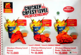 Rocket Chicken: Menu yang di tawarkan