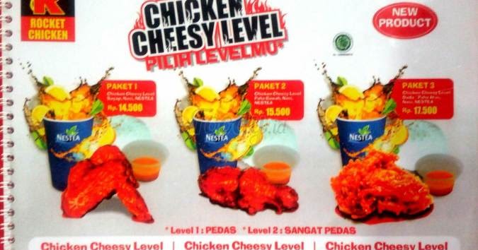 Rocket Chicken: Menu yang di tawarkan