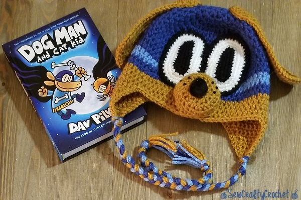 Dog Man Inspired Crochet Hat - Sew Crafty Crochet