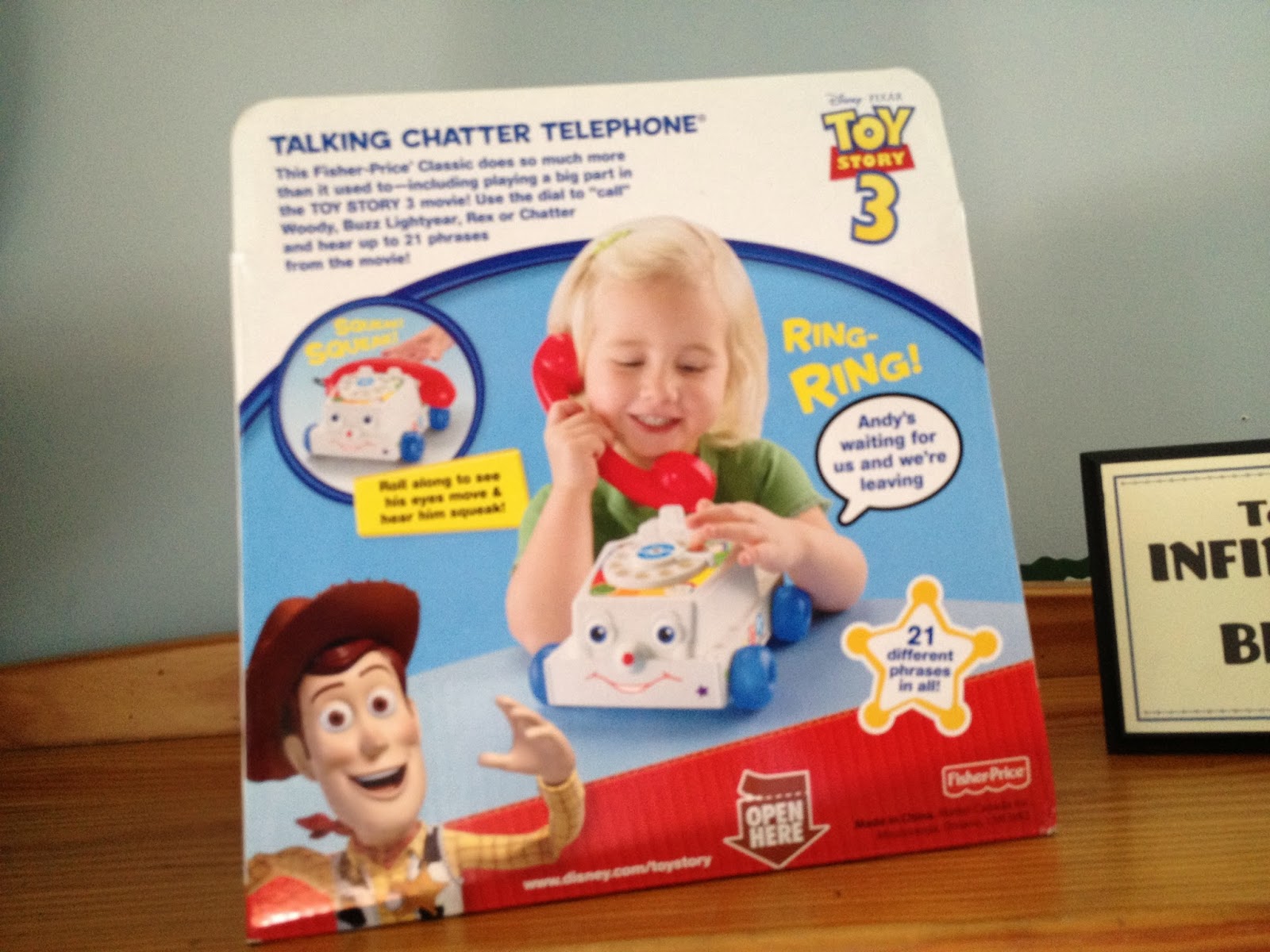 Dan the Pixar Fan: Toy Story 3: Chatter Telephone