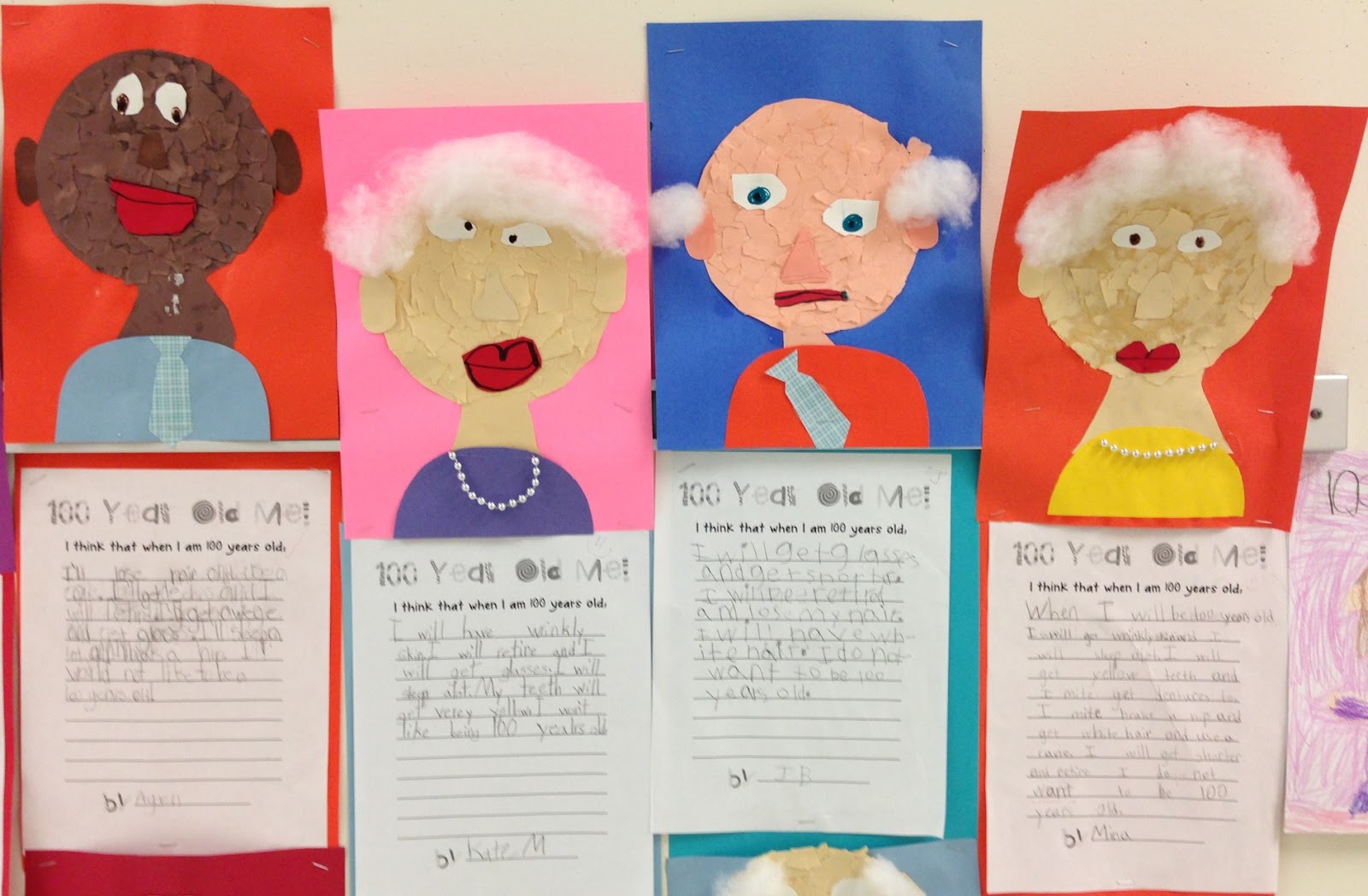 Apex Elementary Art: when I'm 100 years old