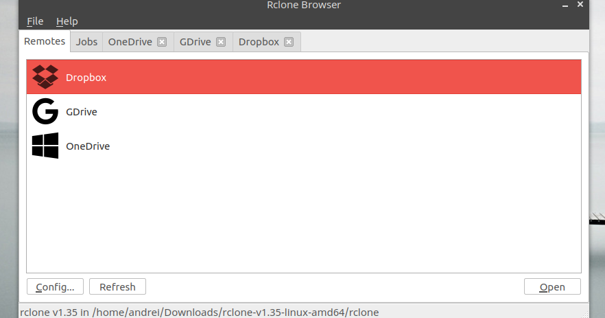 RcloneBrowser (Rclone GUI) Lets You Manage Multiple Cloud Storage Services From A Single Desktop ...