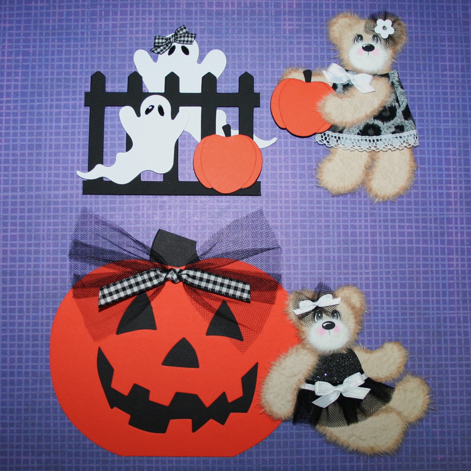 Scrapbooking for Others: Halloween Tear Bear