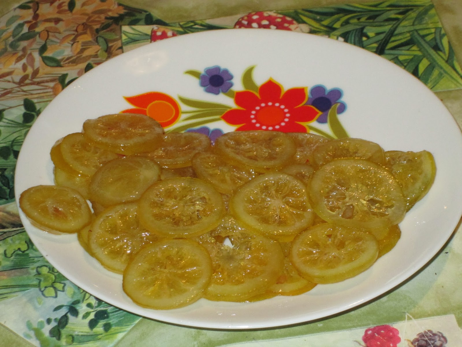 Raccontare un paese: le mie ricette: fette di limone candite