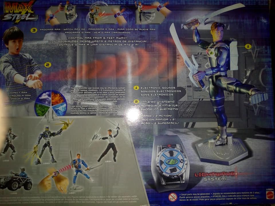 Max Steel Fanáticos: Línea Max Steel 2006 Completa