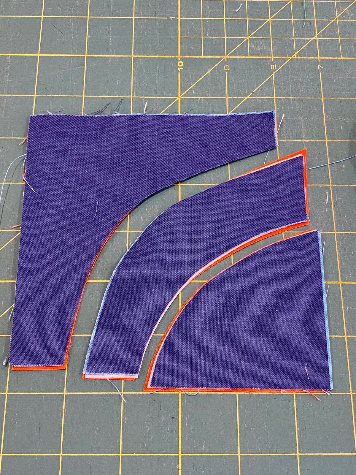 Improv Curve Quilt - Samelia's Mum