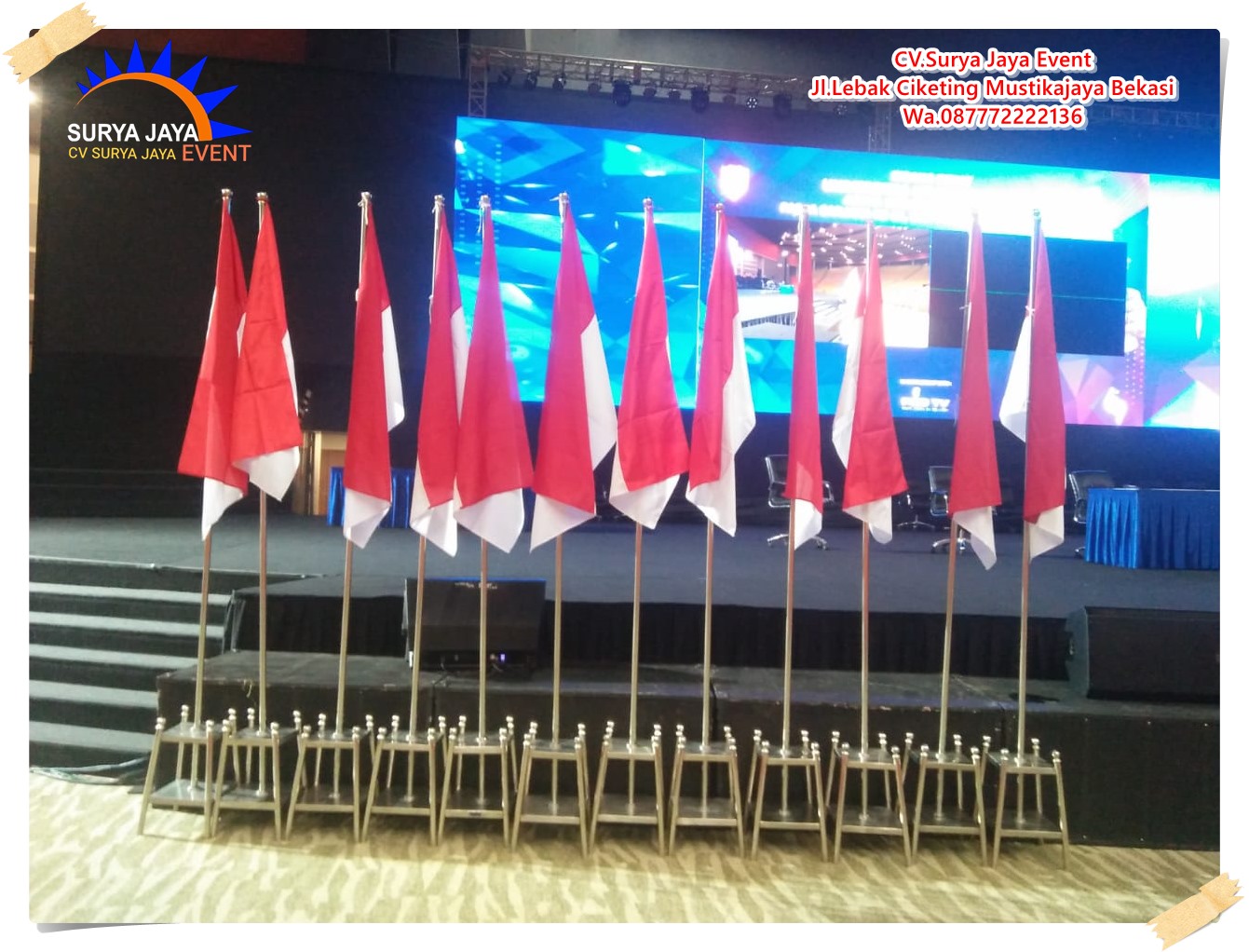 Sewa Tiang Bendera Stainless Di Jakarta Kota