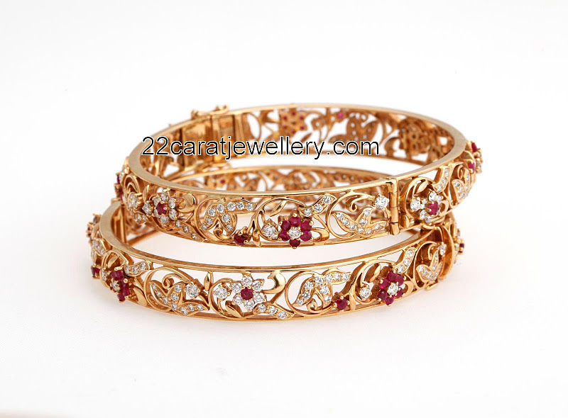 Diamond Bangles 1 - Jewellery Designs