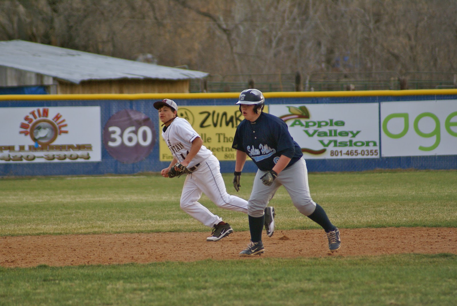 JandA4: Jens' first High School Baseball Game