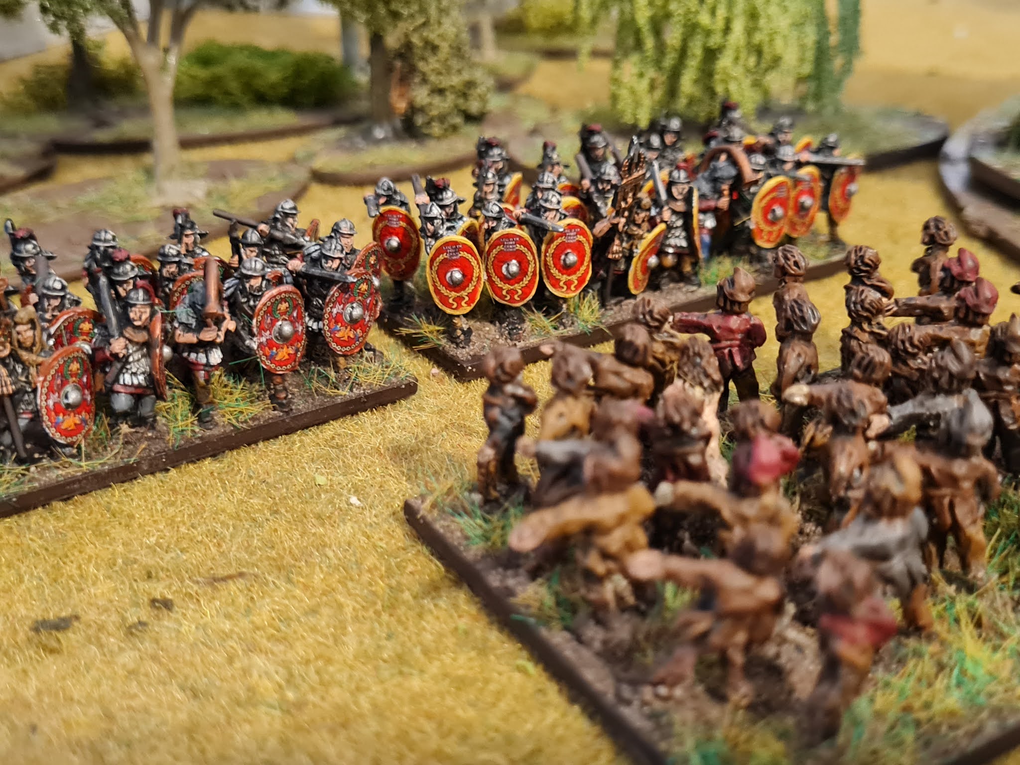 Mike's Random Wargame Meanderings Blog: Smashing Through The Rank And File