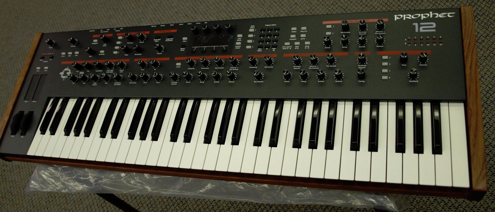 MATRIXSYNTH: DAVE SMITH PROPHET 12 SYNTHESIZER SN 00429 with Original Box