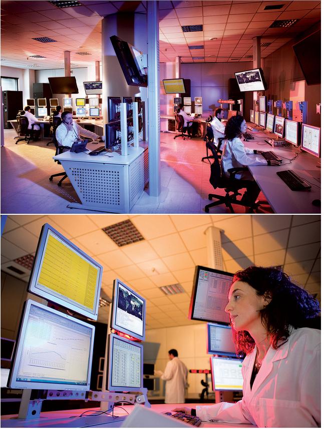 NADER's Satellite Blog: Galileo Control Center in Fucino (Italy)