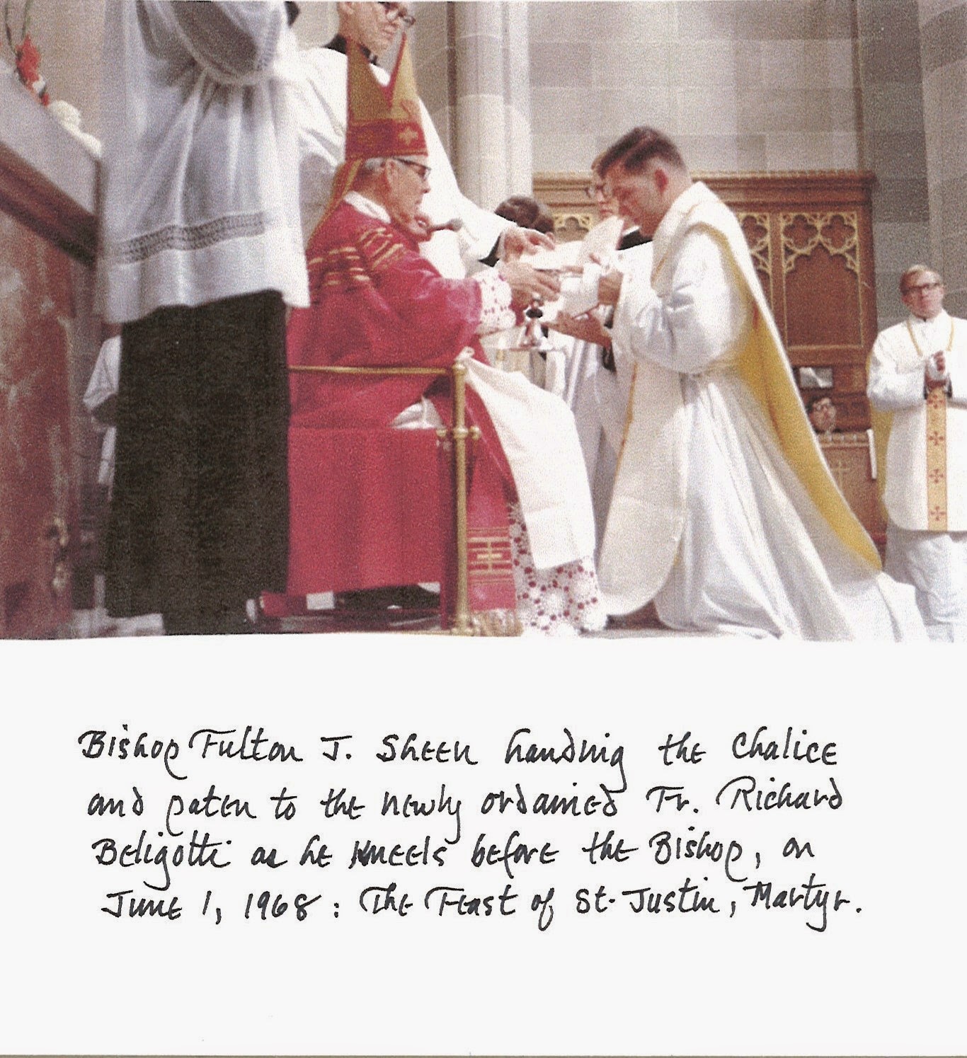 Archbishop Fulton Sheen Foundation: Brother Priests ordained by Sheen