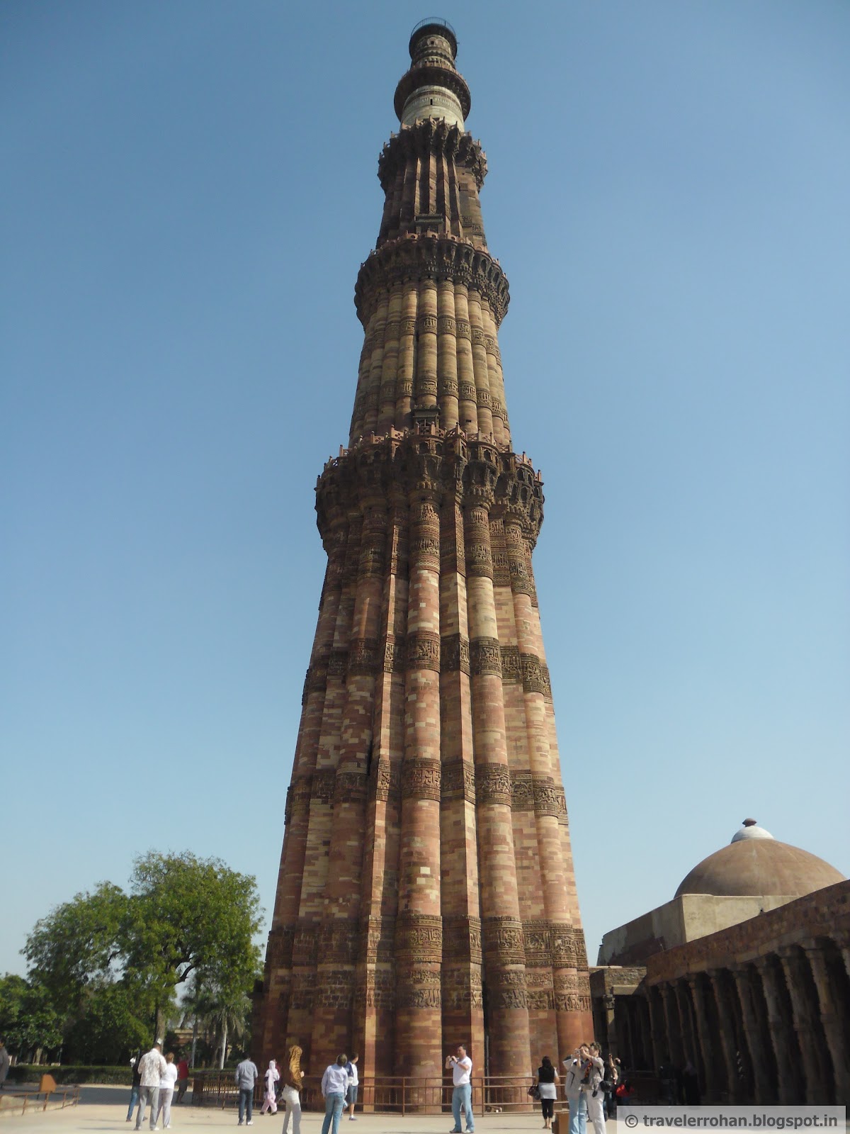 Qutb Minar ~ Path Rarely Taken - The Travel Blog