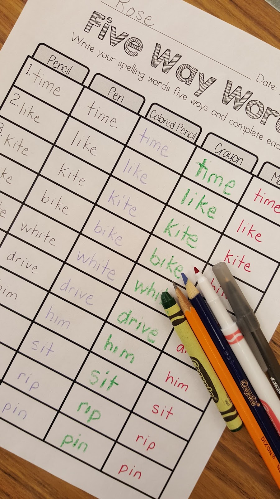 A Foundation in First: New Additions to Daily 5