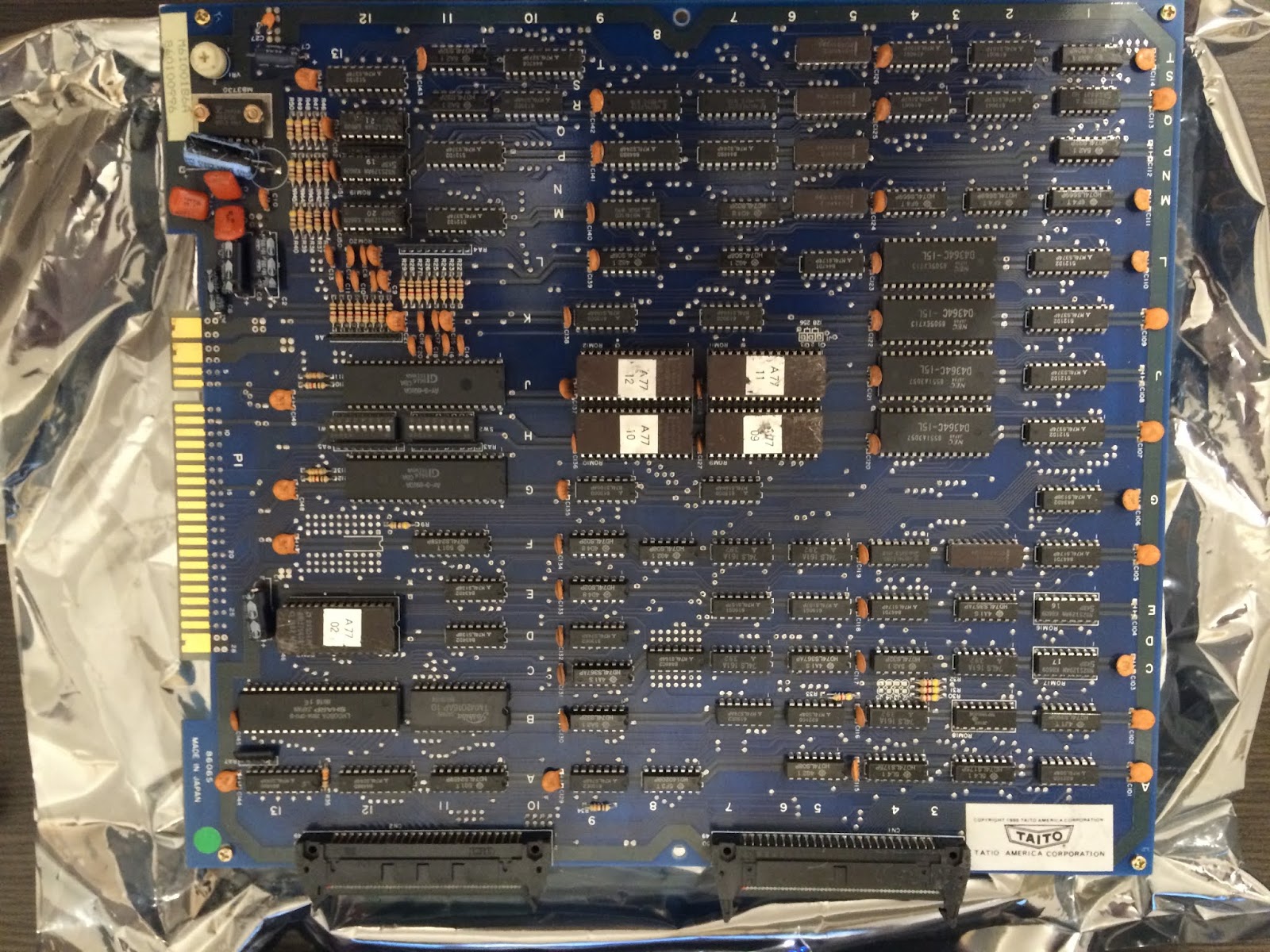 Arcade PCB Fever: Slap Fight / Alcon by Toaplan / Taito