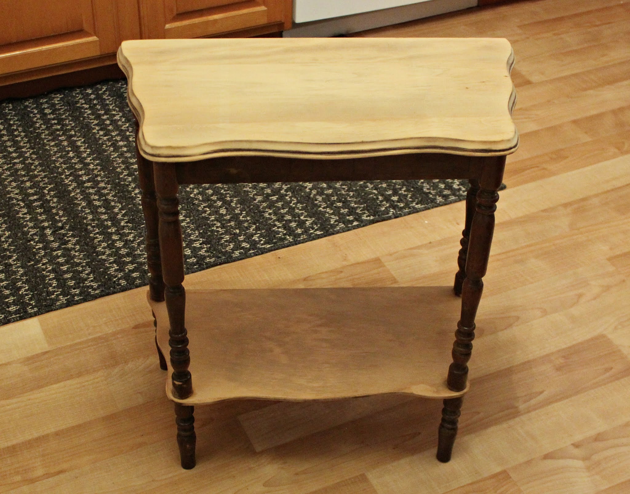 Vintage Two Tiered Table Makeover with Dixie Belle Paint & Redesign ...