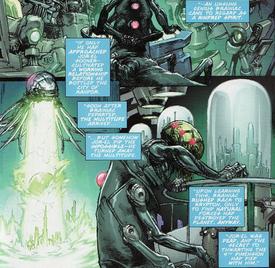 Supergirl Comic Box Commentary: Review: Superman 23.2 Brainiac