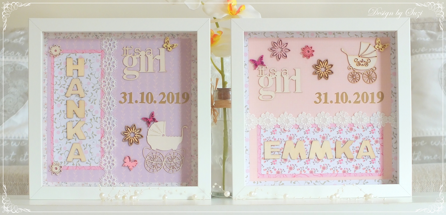 Emmka a Hanka - Design by Suzi