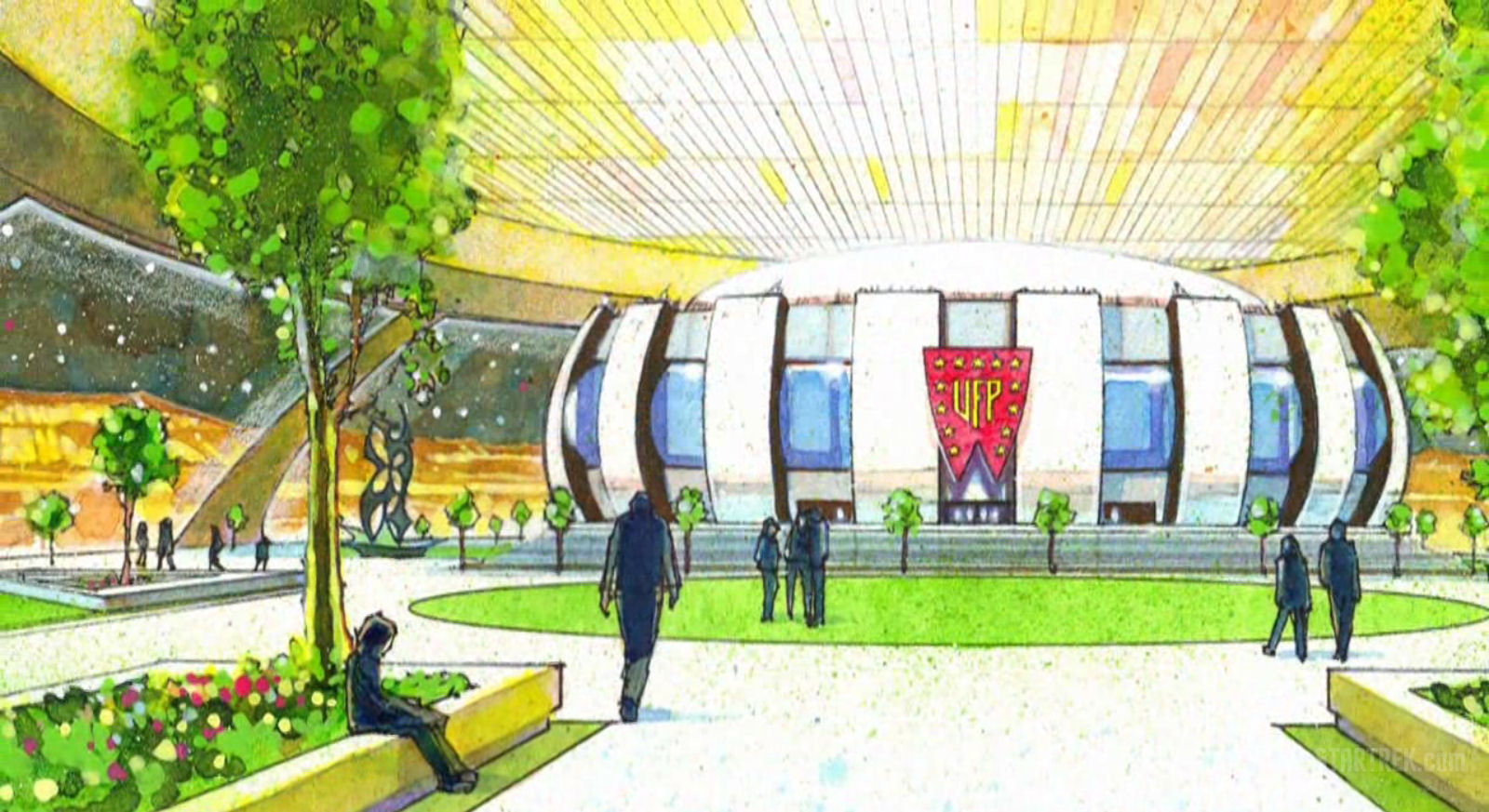 The Trek Collective: The art of Federation: The First 150 Years