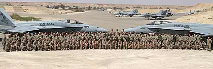 VMFA-142 Gators @ Al Asad, Iraq: 03/27/2005 - 04/03/2005