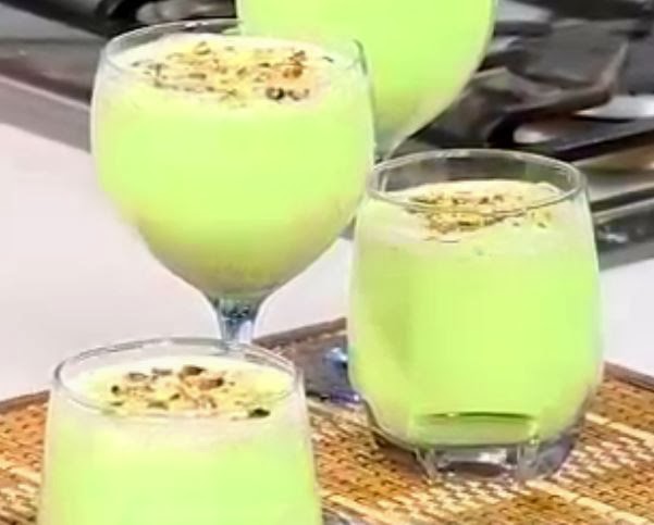 foodie: pistachio milk shake/pista sharbat
