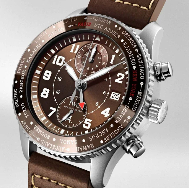 IWC - Pilot’s Watch Timezoner Chronograph Edition “80 Years Flight to ...