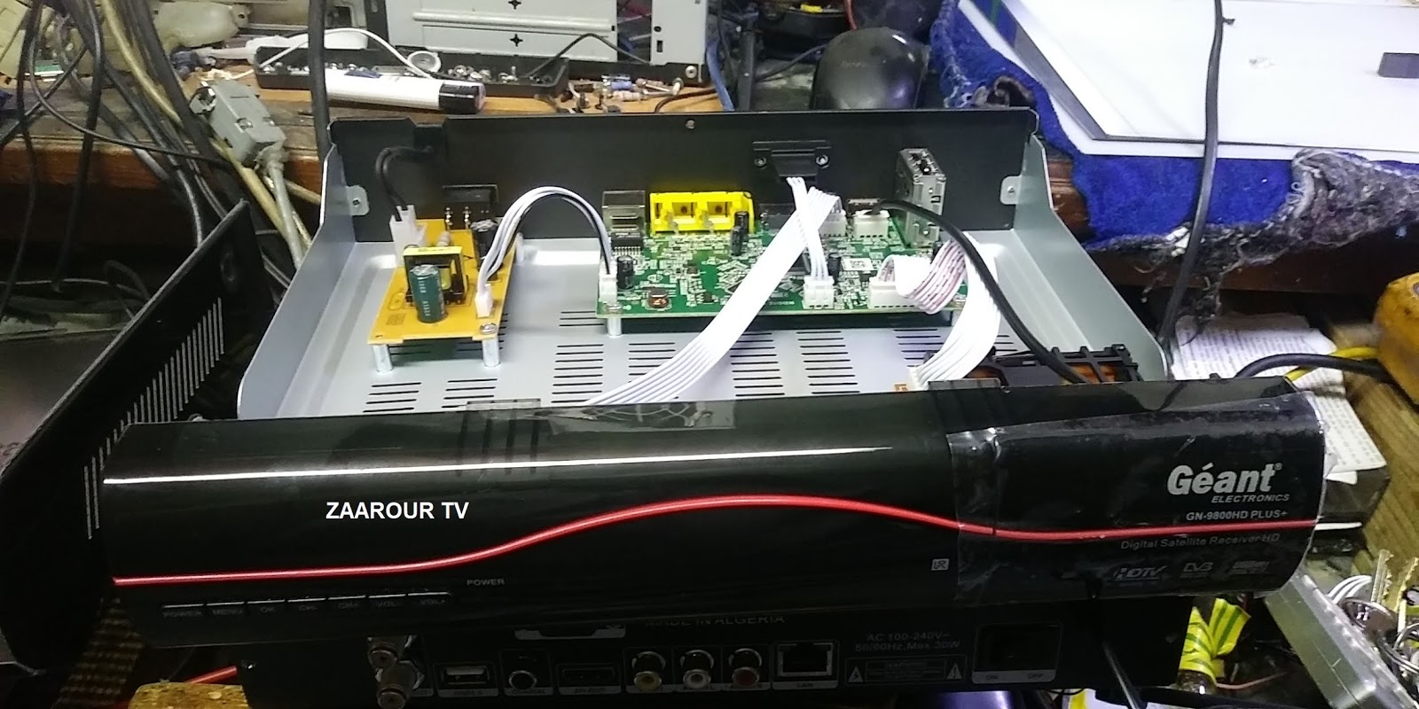 DVBSHD: Géant GN-2000HD hybrid _GN-9800HD PLUS+ Châssis: GS4901AF