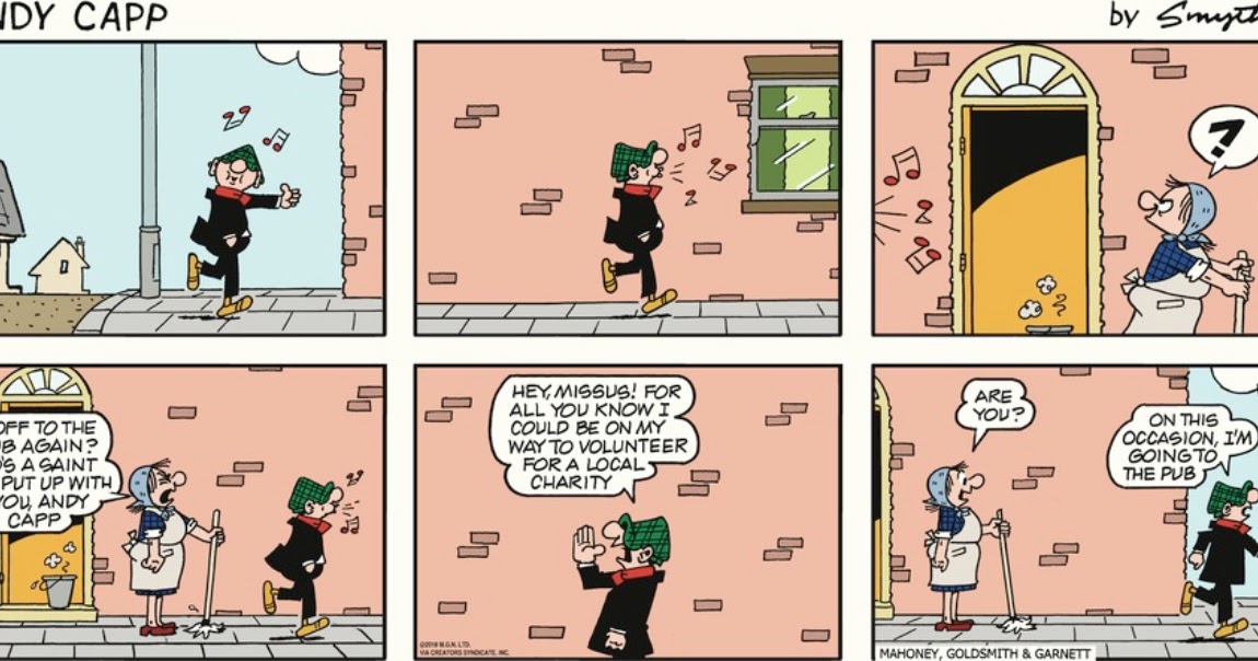 Old Comics world: Andy Capp Daily Strips (2018) - United Features