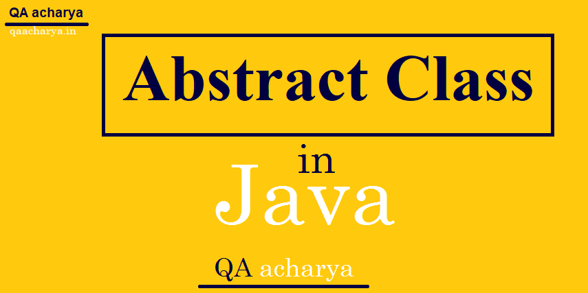 Abstract Classes In Java With Example abstract-classes-in-java-with-example