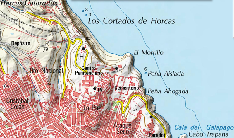Fotografías de MELILLA: Mapa de Melilla