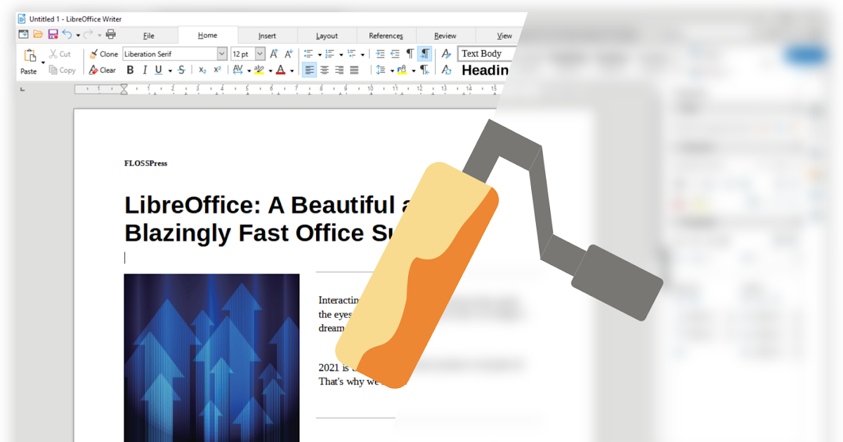 LibreOffice 8.0 UI Mockup ~ Mastering LibreOffice