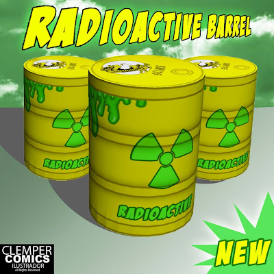 Radioactive Barrel Papercraft | Papercraft Paradise | PaperCrafts ...
