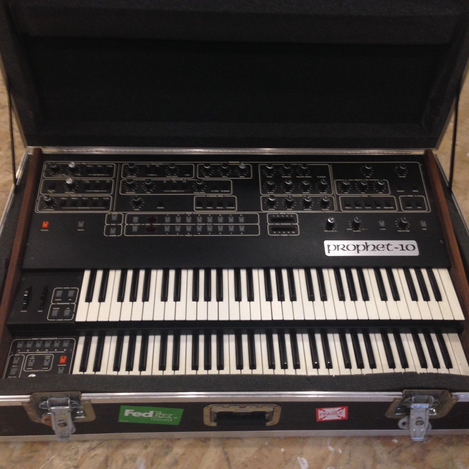 MATRIXSYNTH: Sequential Circuits Prophet-10 w/ MIDI & Extras