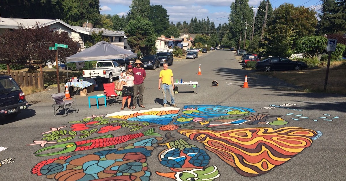 Shoreline Area News: Shoreline's first street mural in Parkwood ...