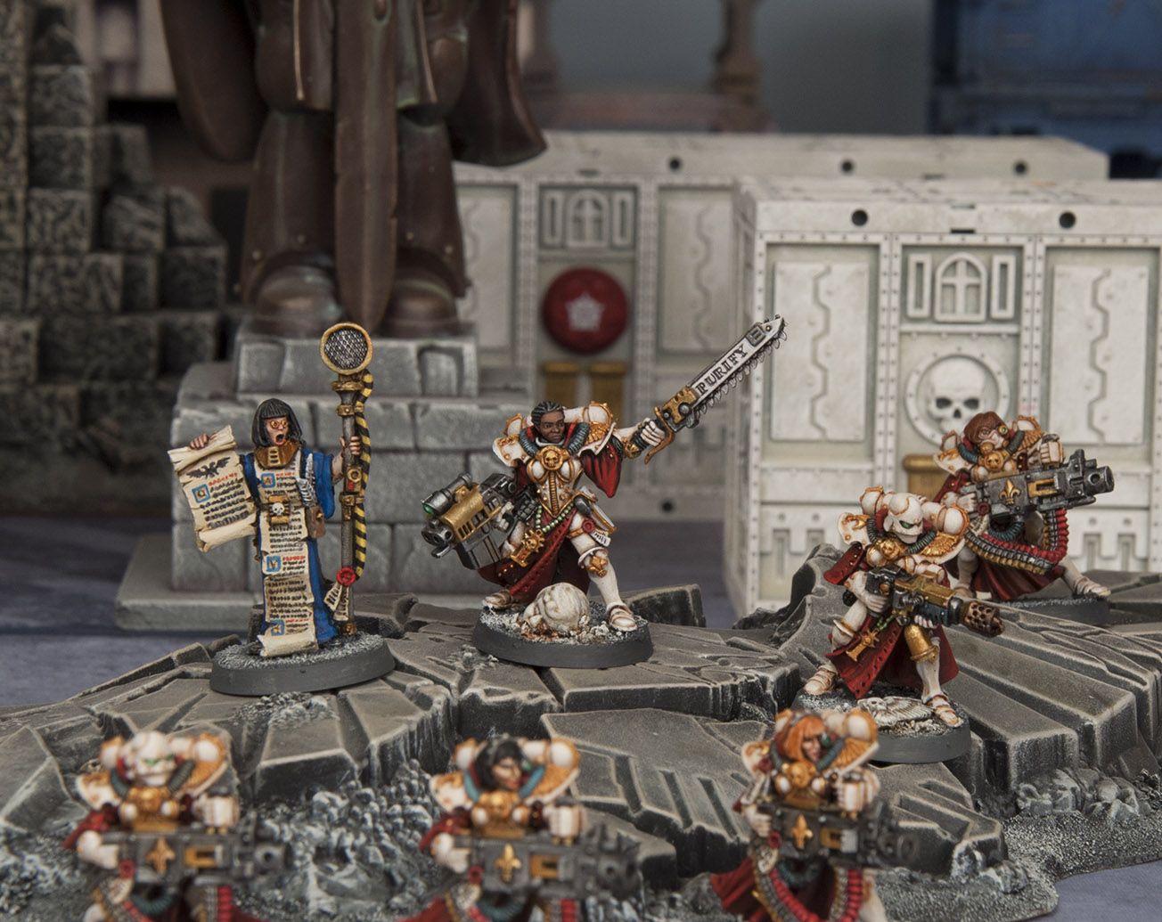 Dr. Mathias's Miniature Extravaganza: Sisters of Battle - Retributor ...