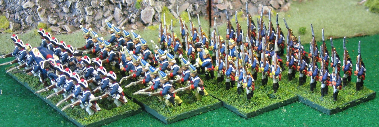 Palouse Wargaming Journal: 15mm AWI Frontier French and Germans