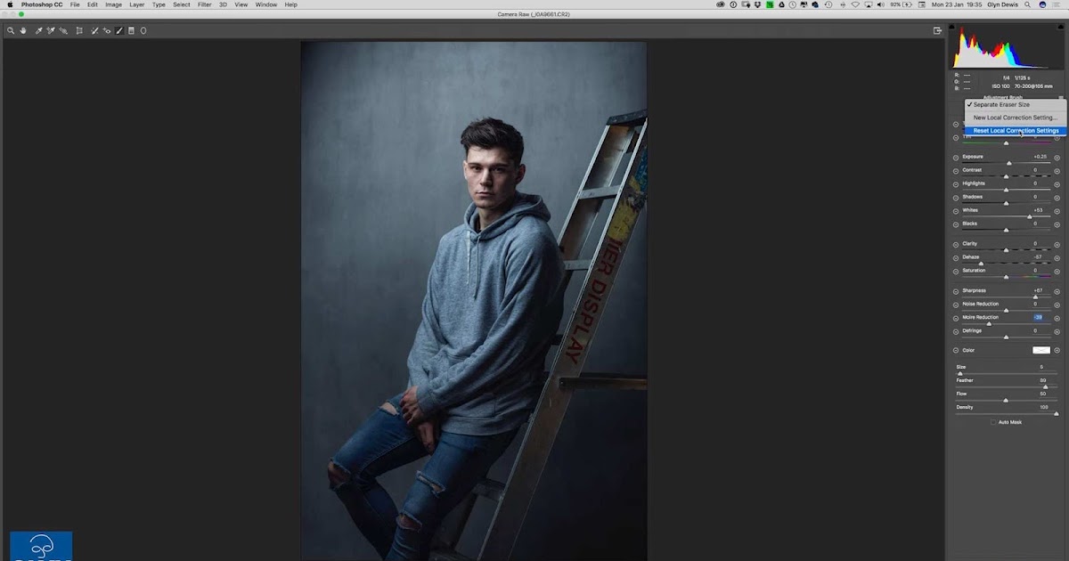 Photoshop and Lightroom: Complete Male Portrait Retouching Workflow ...
