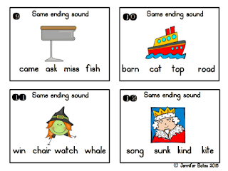 Finally in First: Beginning, Ending, and Vowel Sounds Game