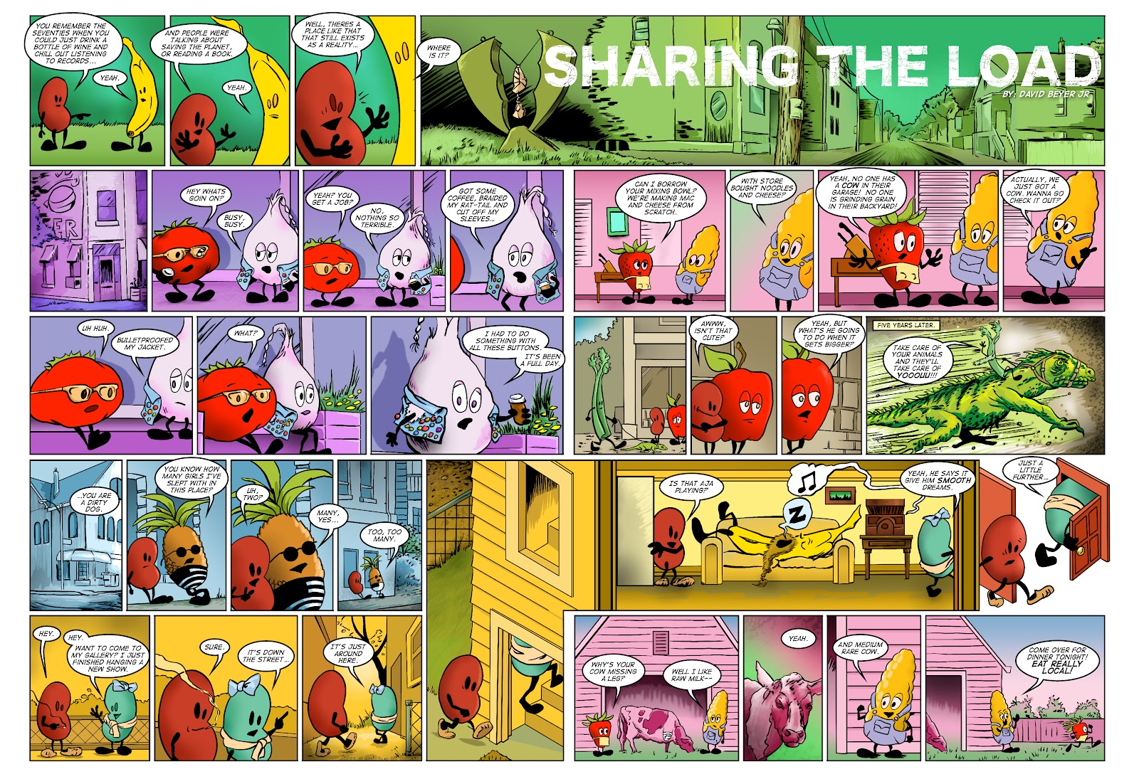 Beyer Beware Productions: Sharing The Load— Currents Comics Issue ...