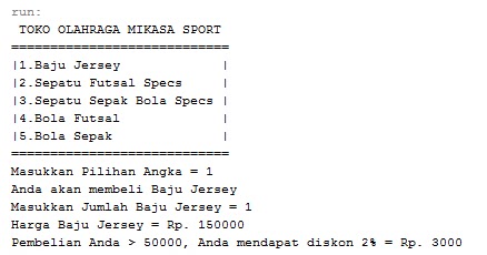 Eko Sugeng Riyadi: PROJECT PROGAM JAVA NETBEANS PENGHITUNGAN KASIR