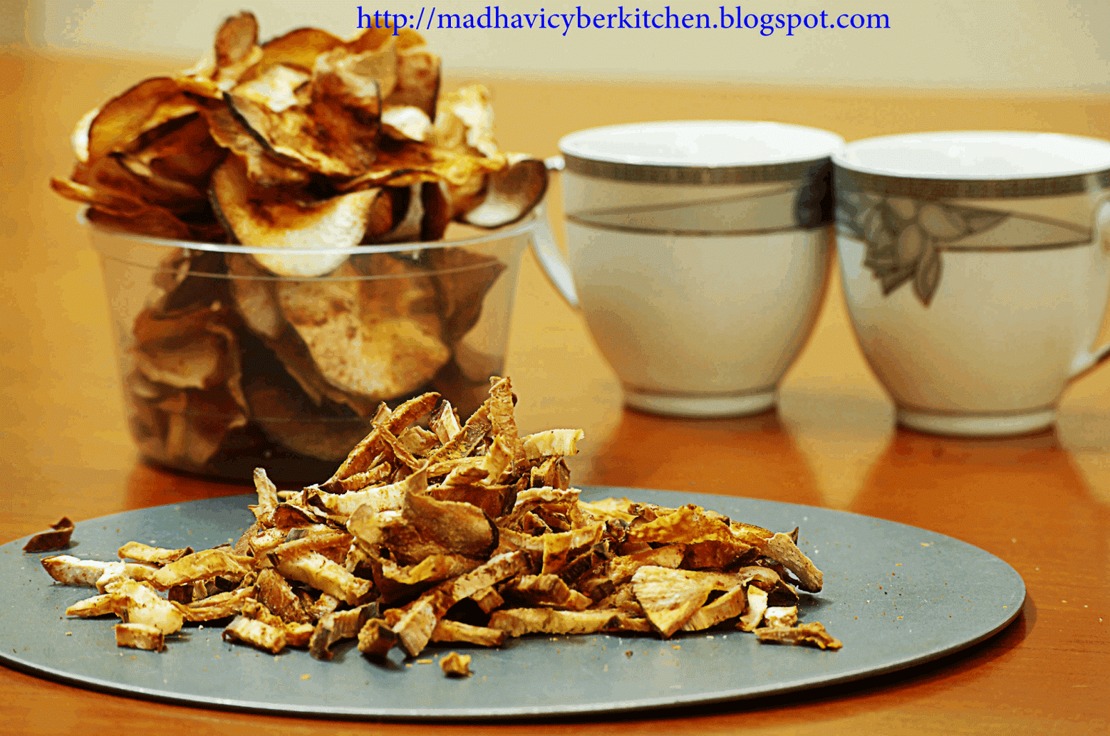 Madhavi's Cyber Kitchen: Tapioca Chips