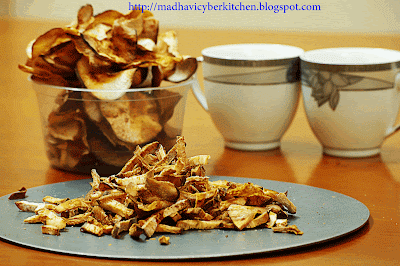Madhavi's Cyber Kitchen: Tapioca Chips