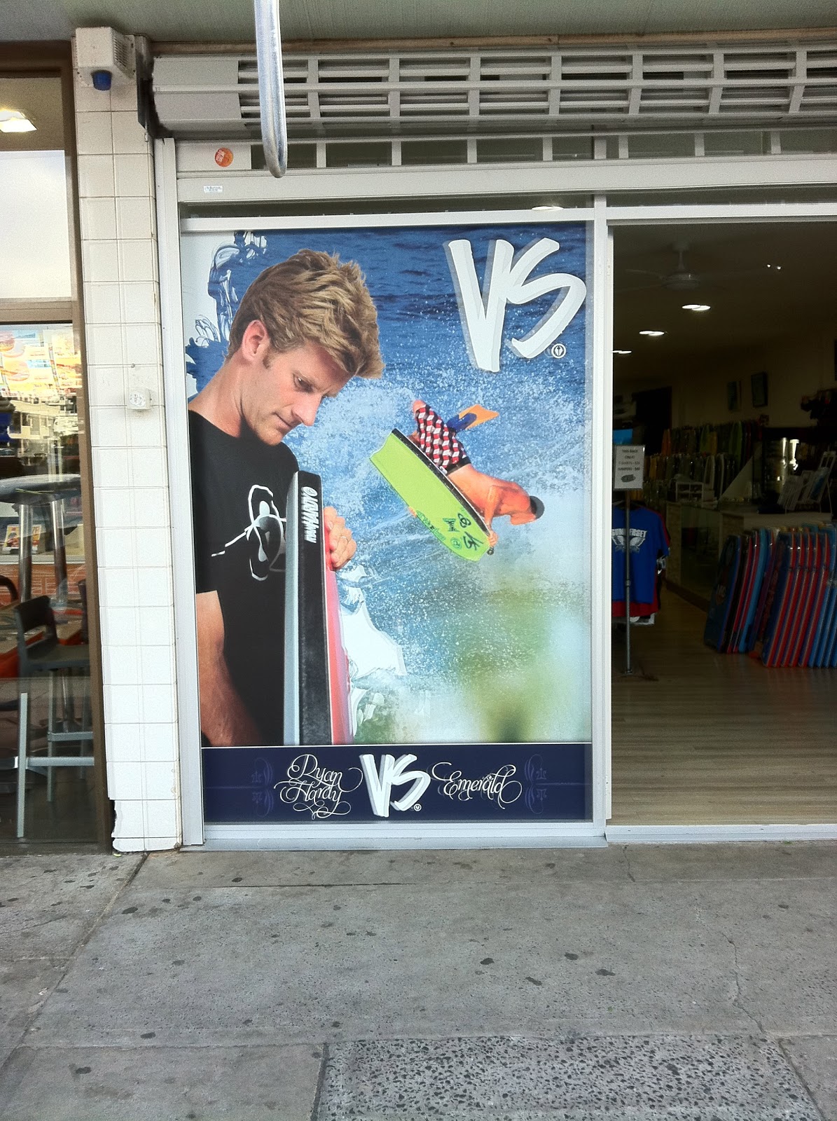 Emerald Surf City: New Window Display