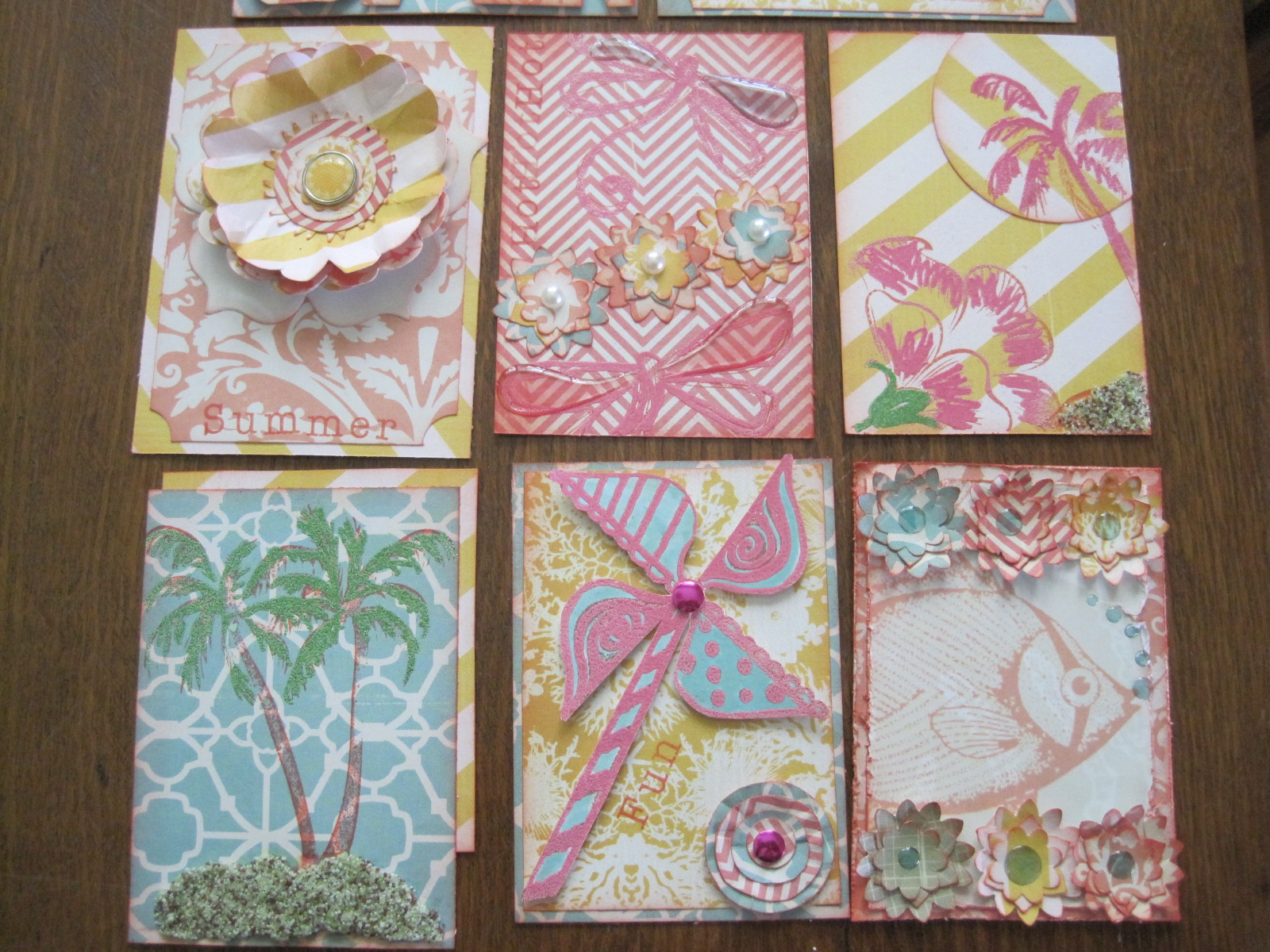 Paper Kitz Twirling In My Tutu: My ATC Cards I Did for a Swap With ...