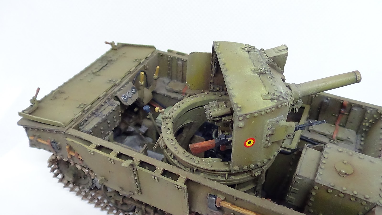 Size's military scale models: Belgian T13 type I (part 6): Retrokit's ...