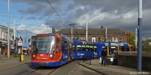 Blackpool Tram Blog: Supertram in the Autumn