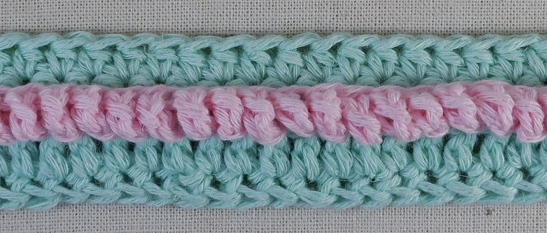 The Pulled Stitch Blog: How to work Folded Crochet